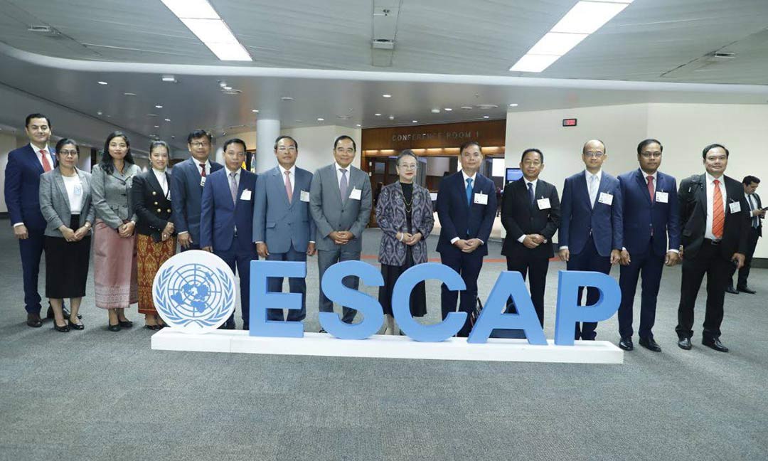 UN-ESCAP ប្តេជ្ញាគាំទ្រគោលនយោបាយជាតិសកម្មភាពមីន និងការអភិវឌ្ឍន៍របស់កម្ពុជា